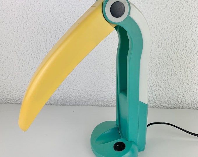 Toucan Desk Lamp by Huo-tu Huang, 1990s - Etsy
