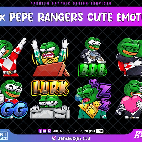 Power Rangers Twitch - Etsy