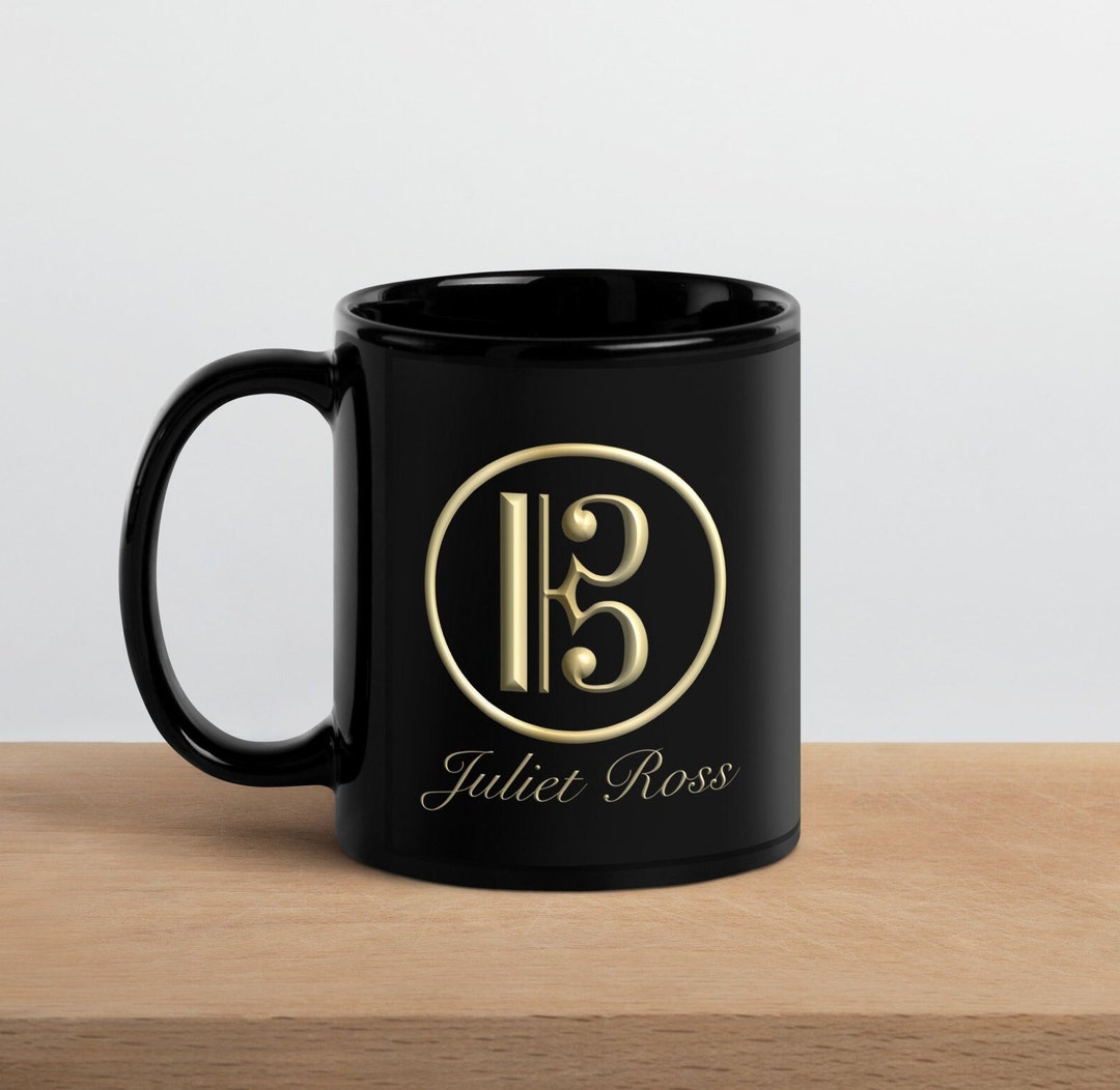 Alto viola Clef Black Glossy Mug Orchestra Gift for - Etsy