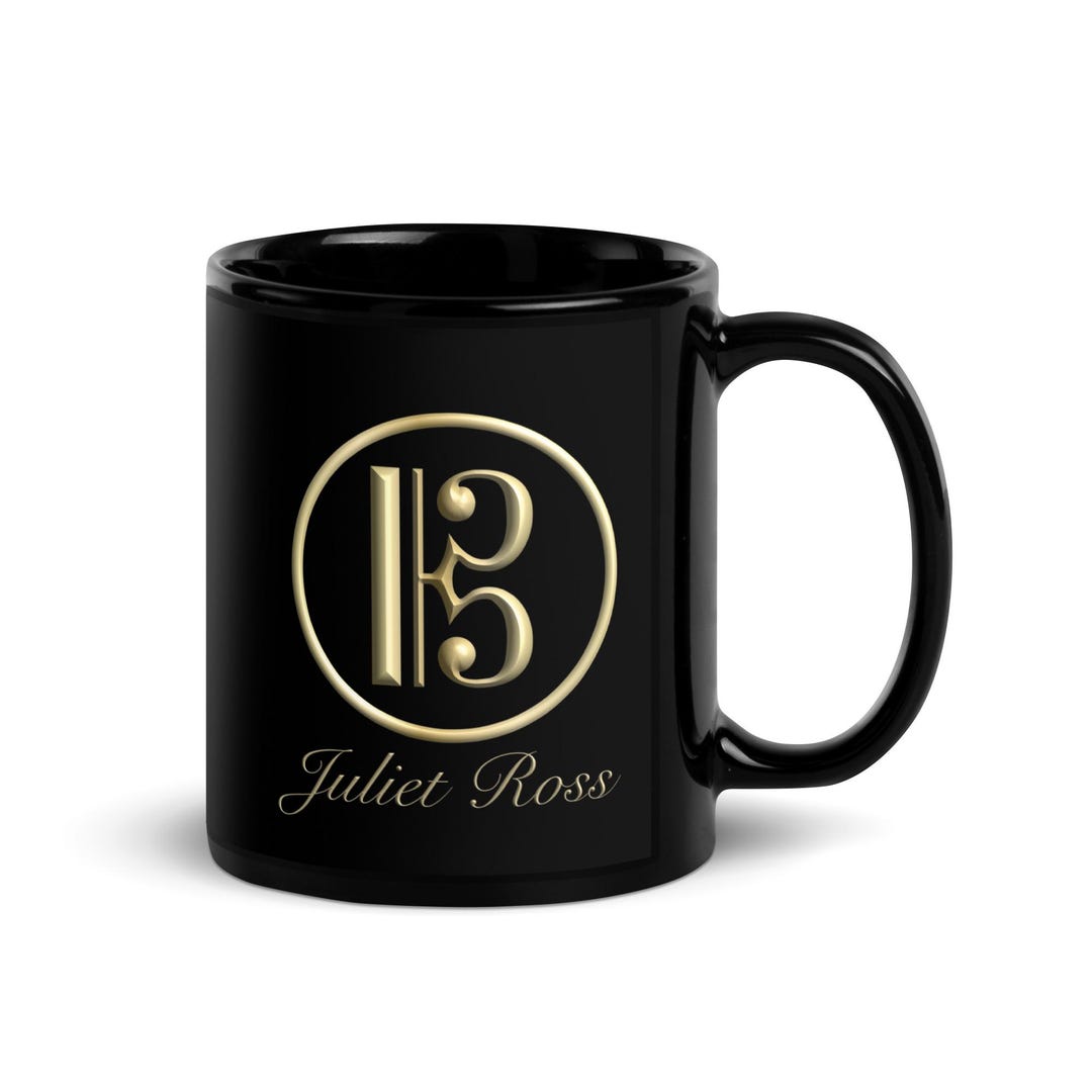 Personalized Alto (viola) Clef Black Glossy Mug - Orchestra - Gift for ...