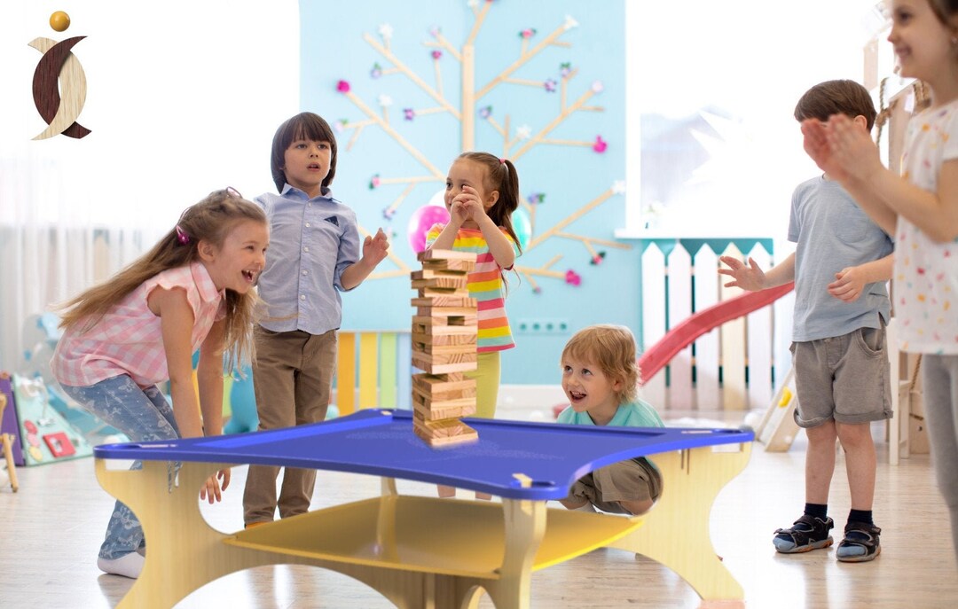 Large Children's Activity/game Table Pattern Build - Etsy