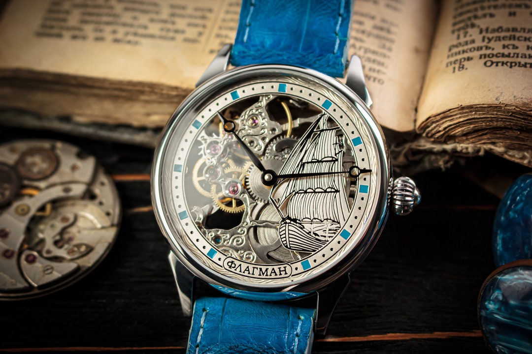 Handmade Watch Marriage Watch Skeleton Watch Steampunk Watch Custom ...