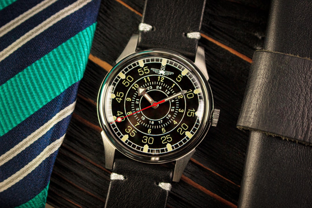 Raketa Watch Soviet Watch Aviator Watch Military Watch Army Watch USSR ...