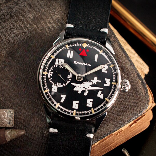 Pilot Wrist Watch - Etsy