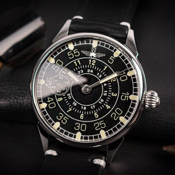 Pilot Wrist Watch - Etsy