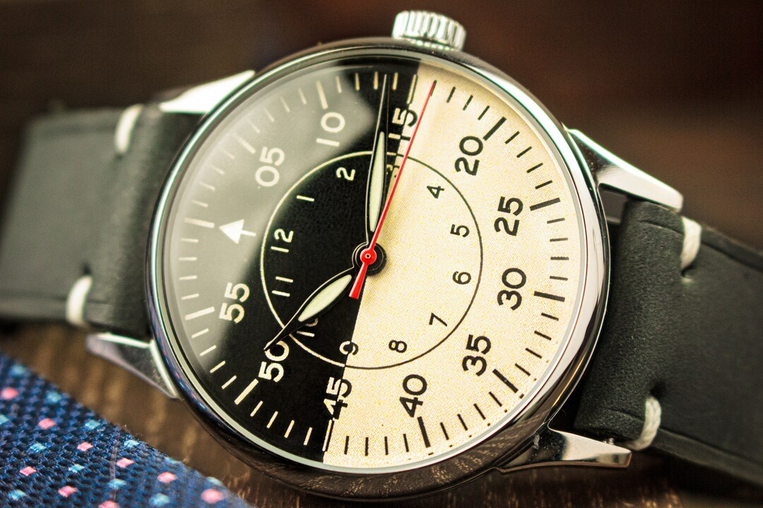 Aviator Watch Space Watch Moonphase Watch Soviet Watch USSR Watch Retro ...