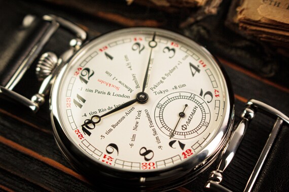 Handmade watch Marriage watch Vintage watch Flagman w… - Gem