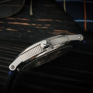 Handmade Watch Marriage Watch Silver Watch Dress Watch Flagman Watch Luxury Watch Mechanical ...