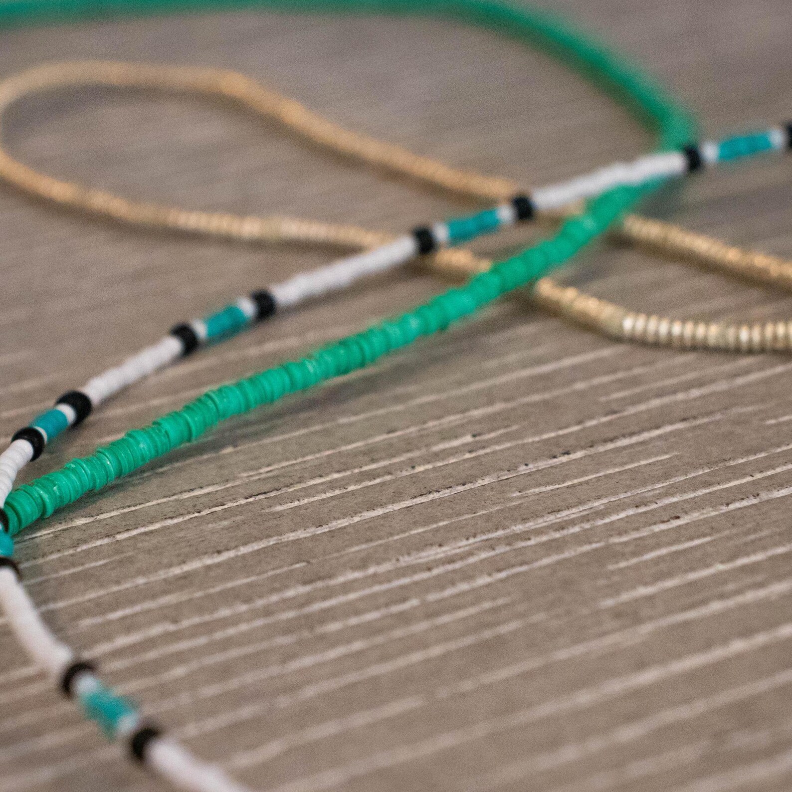 Classic Surfer Choker, Seed Bead Choker, Surfer Necklace, Boho Bead ...
