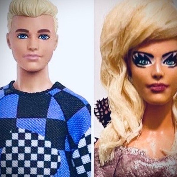 Custom Ken Doll - Etsy
