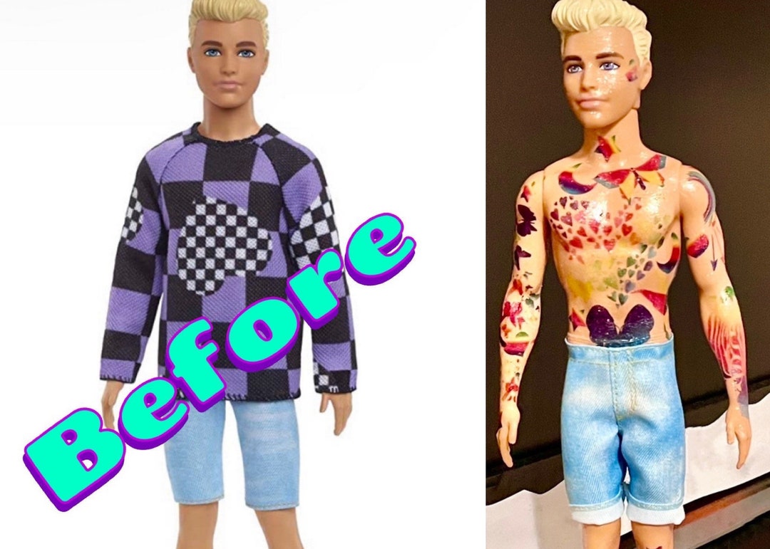 Custom Ken or Barbie Doll Personalized Birthday Gift Customize - Etsy