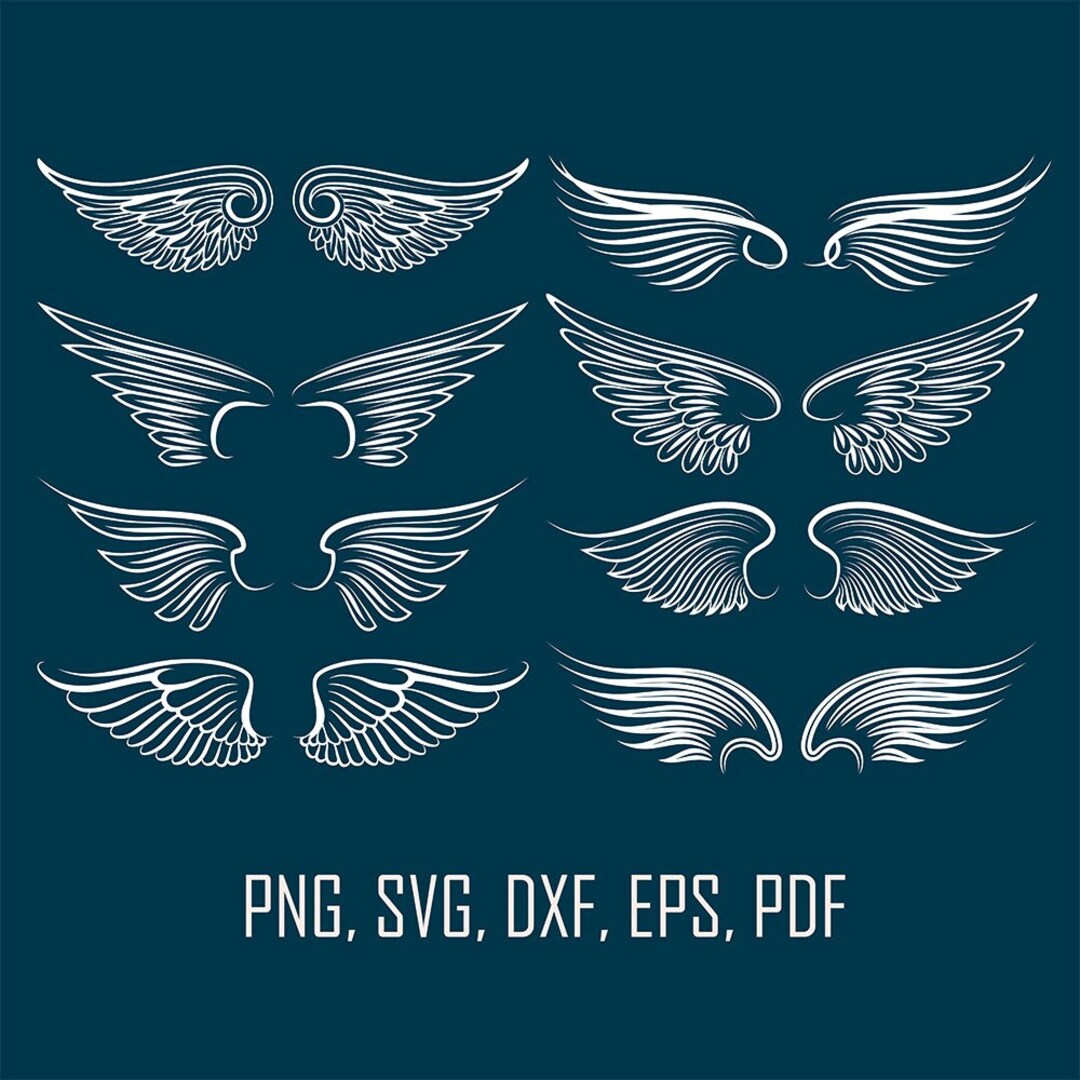 Angels Svg, Angels Outline SVG Bundle, Angels Clipart, Angels Cut File ...