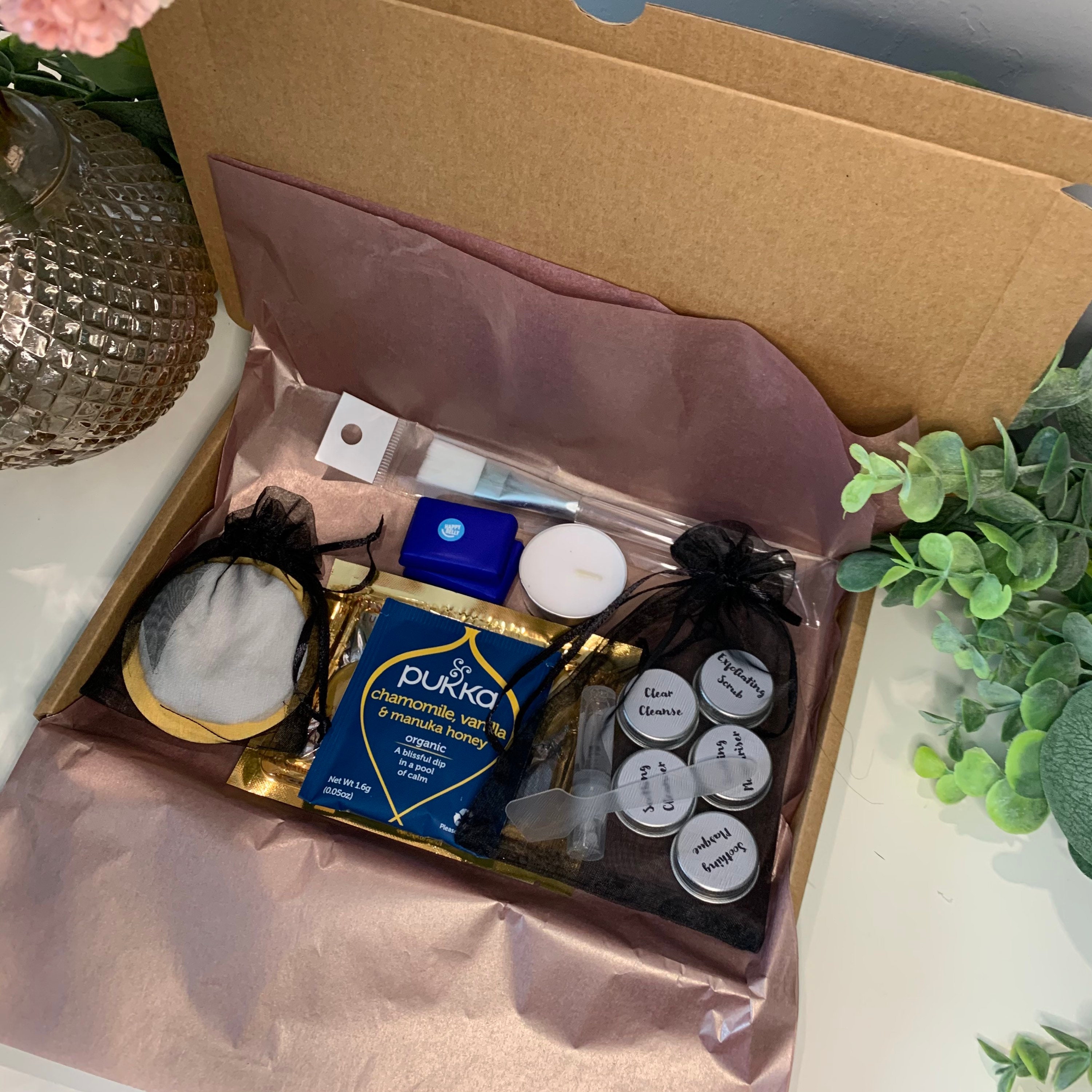 Letterbox Facial Facial in a Box Home Facial Gifts for Her UK, Mum Gift ...