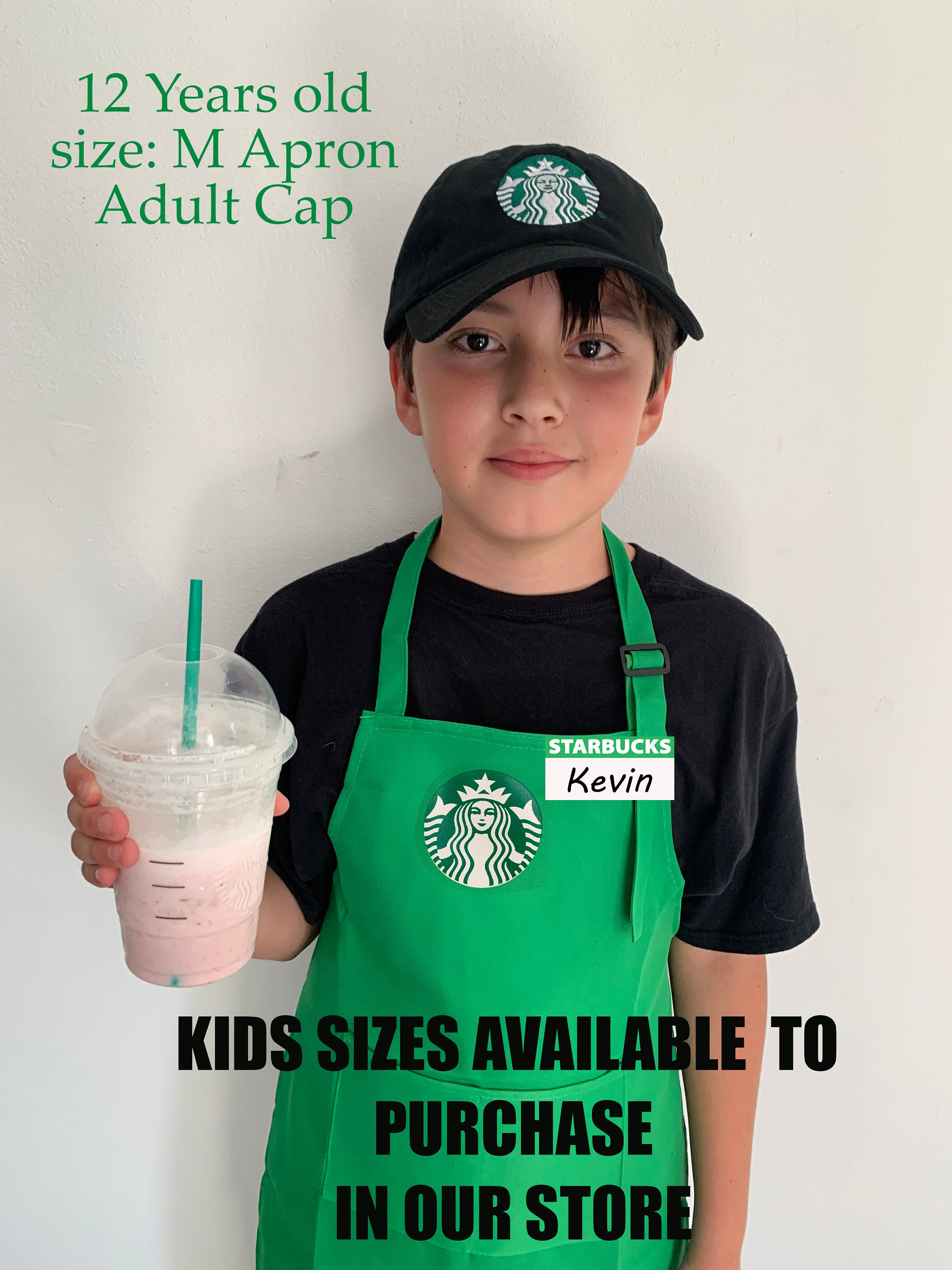 Starbucks Apron Hat or Cap Adult and Teen Halloween - Etsy
