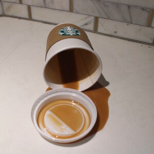 Fake Starbucks Coffee Spill - Etsy