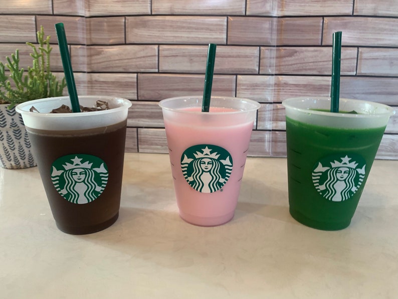 Fake Drinks Starbucks Drink 16 Oz Faux Drink Photo Prop - Etsy