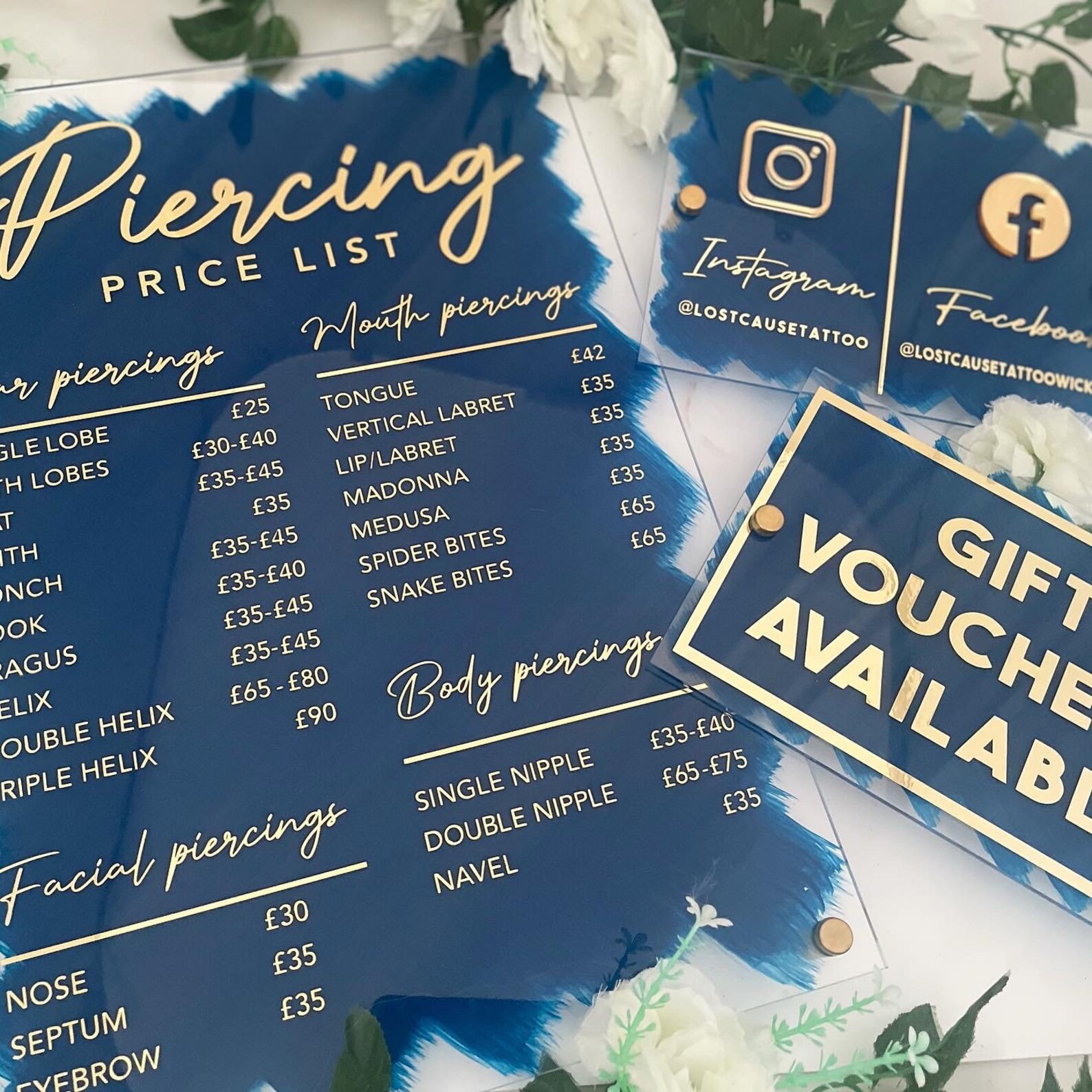 Personalised Business Signs Custom Signs Price List Signs - Etsy UK