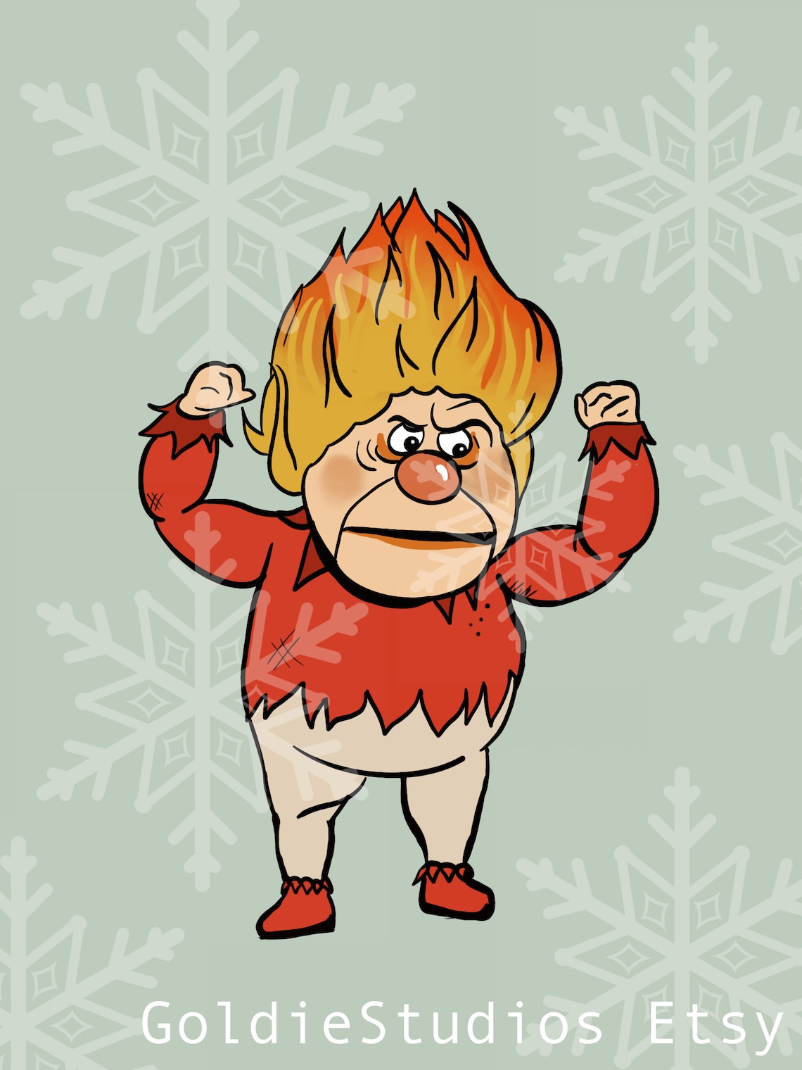 Heat Miser and Snow Miser Yard Cutout Instant Download Woodworking Plan ...