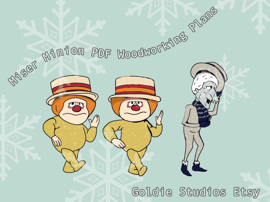 Heat Miser and Snow Miser Minion Yard Cutout Instant Download ...