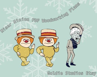 Heat Miser and Snow Miser Yard Cutout Instant Download Woodworking Plan ...