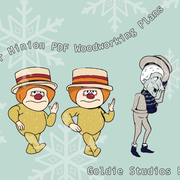 Snow Miser Outdoor Template - Etsy
