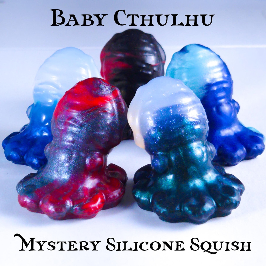 Mystery Baby Cthulhu Squishy - Silicone Squish Fidgets - Etsy