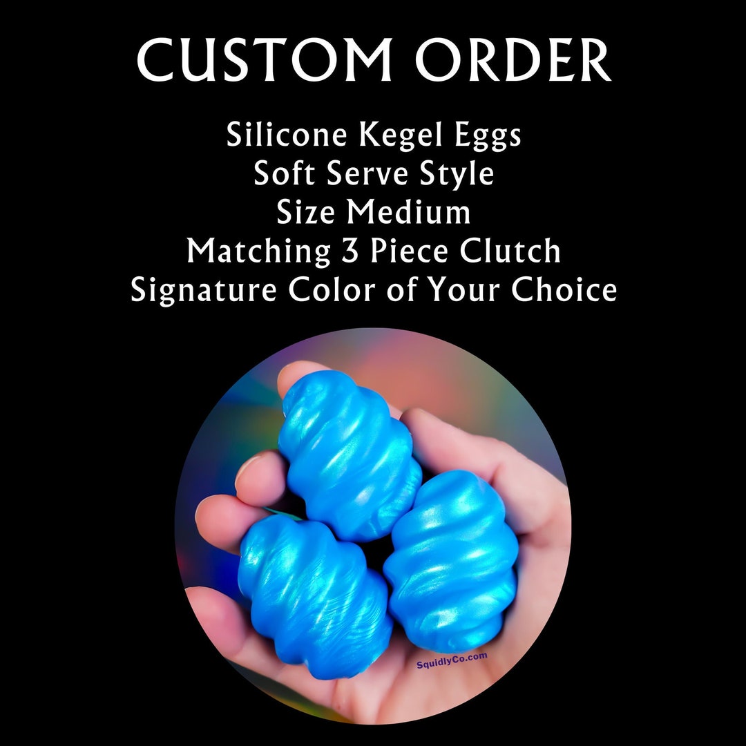 Custom 3 Piece Set of Medium Sized 'soft Serve' Single - Etsy Australia