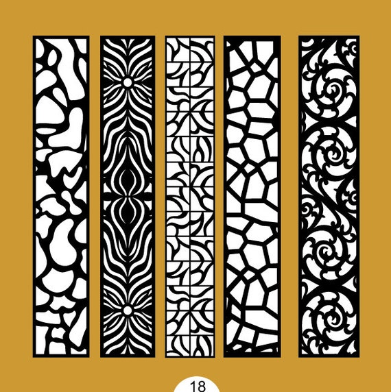 Patterns File Vector File Gate Design Muster Dxf Ornament | Etsy