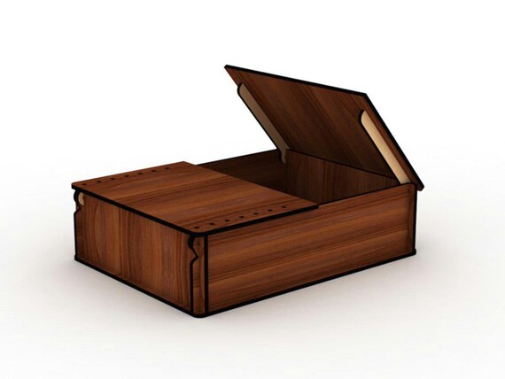 Download Laser Cut File Gift Box Gift Box Dxf File Dxf File | Etsy