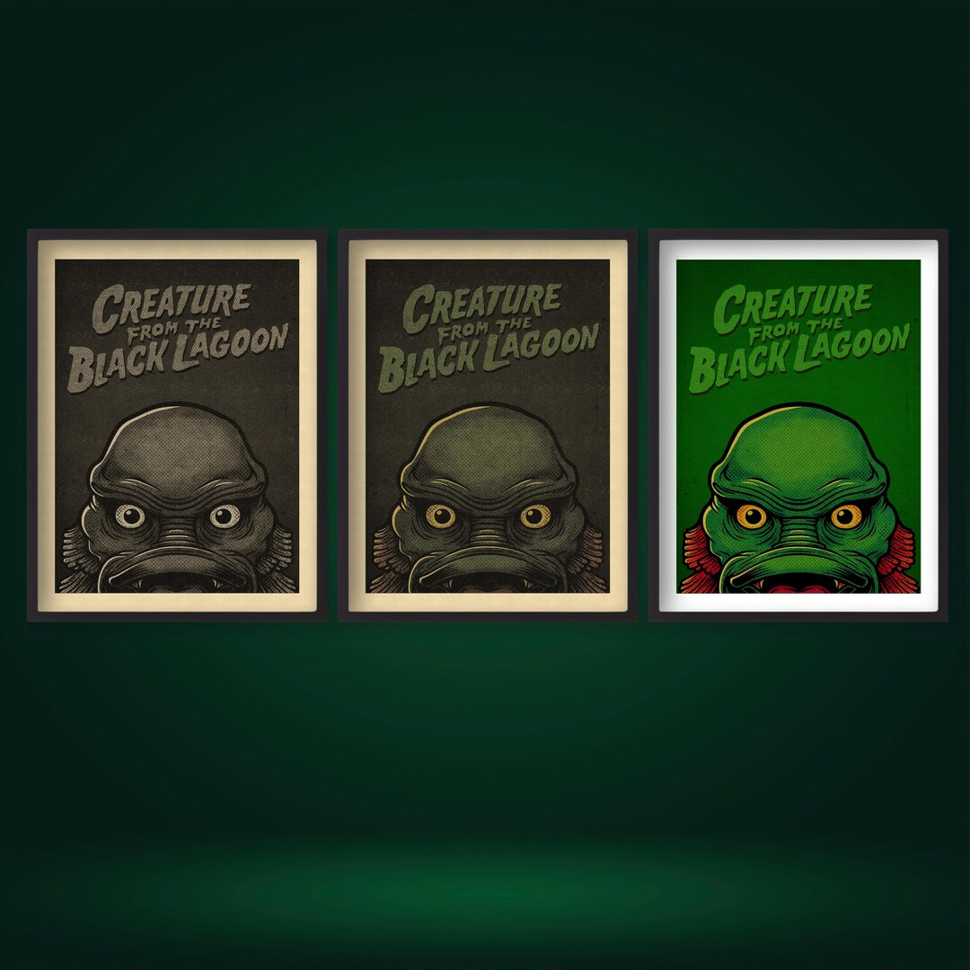 Creature From the Black Lagoon Print | Poster (18x24) - Etsy
