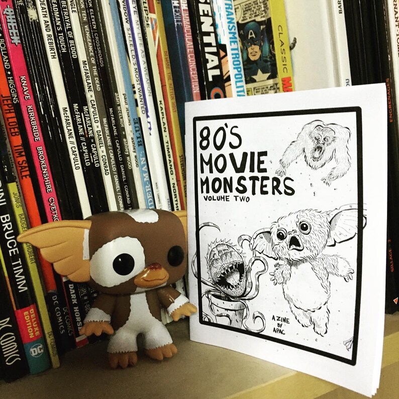 80s Monsters Bundle: 80s Movie Monsters Volume 1 2 and 3 - Etsy