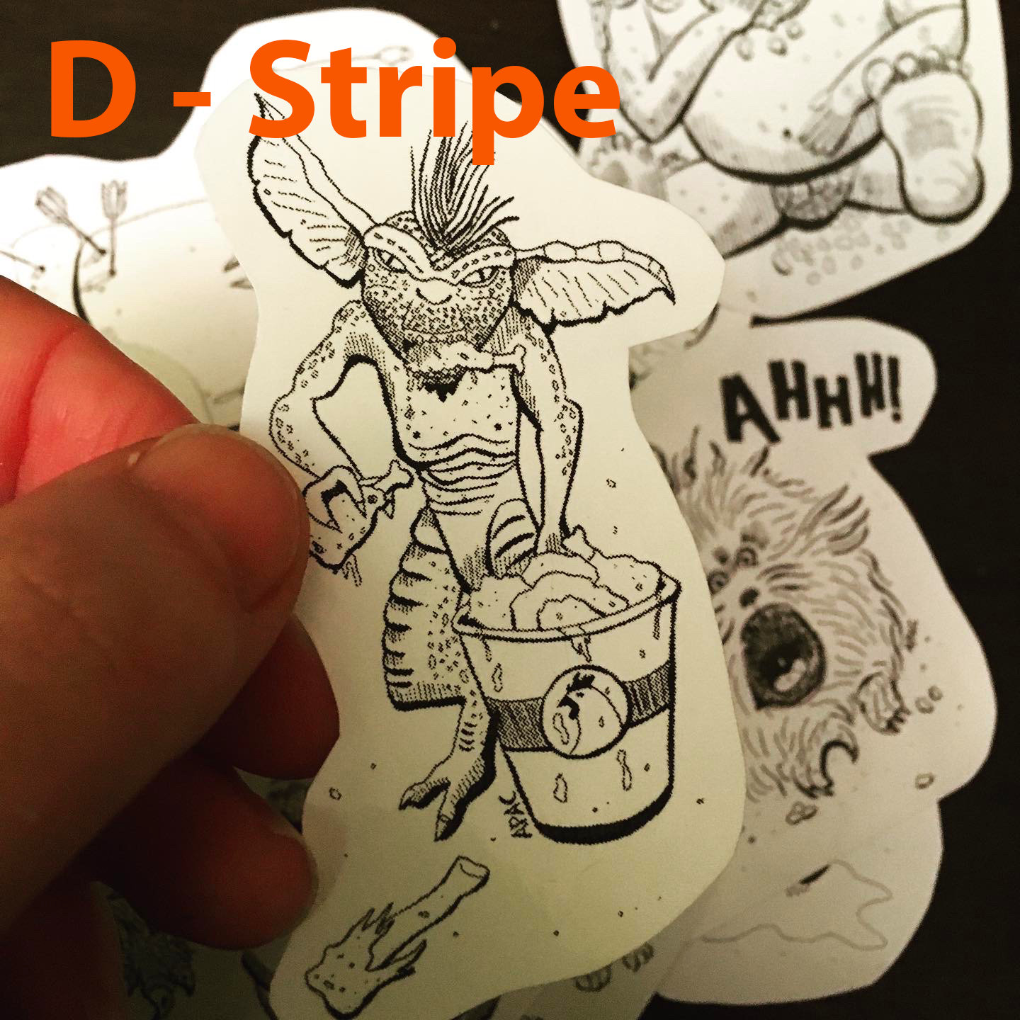 80s Monsters From Kids' Movies Vinyl Stickers: Gizmo, Falkor, Audrey II ...