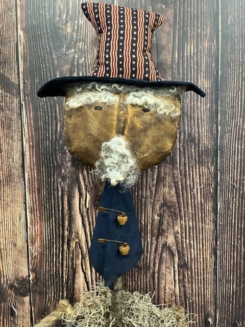 PDF Sewing Pattern 4th of July Uncle Sam Crock Poke - Etsy