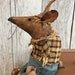 PDF Sewing Pattern - Primitive Scarecrow Mouse - Fall Mantle Decor ...