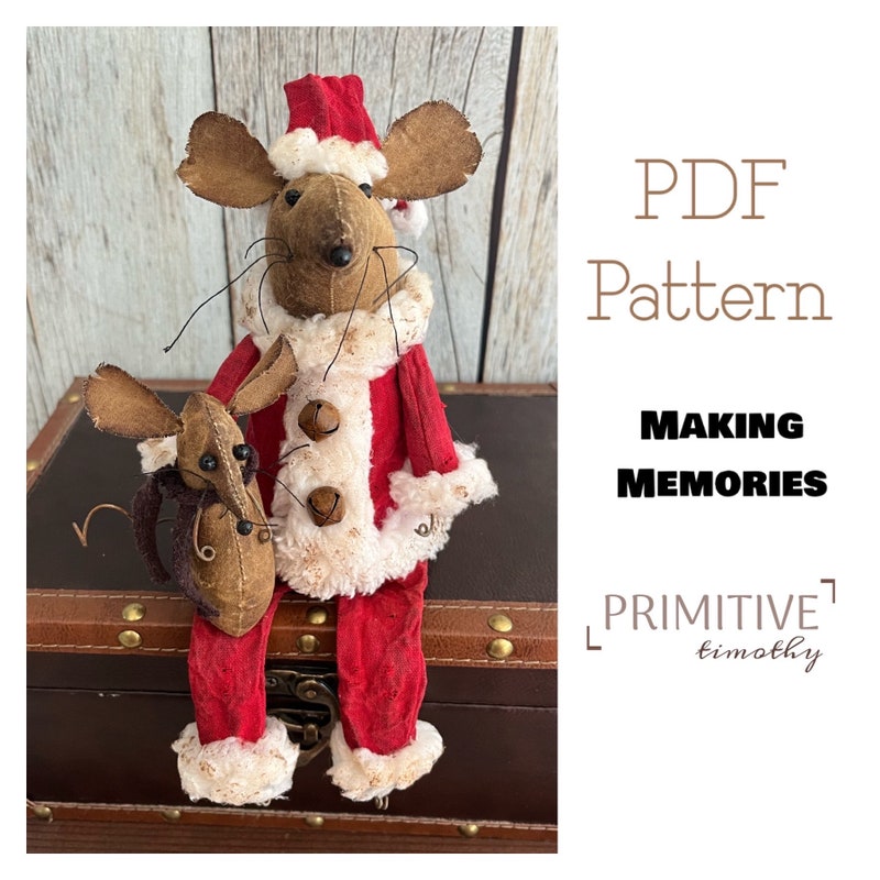 Primitive Mouse - Etsy