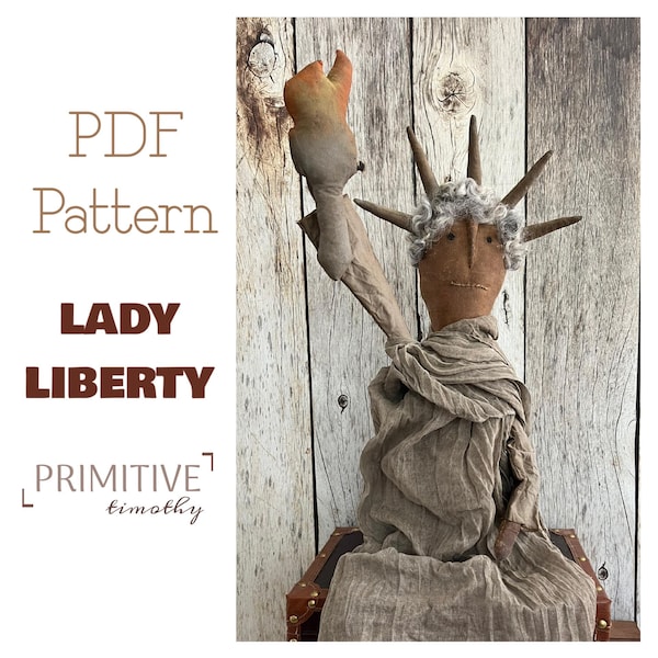 Lady Liberty Doll - Etsy