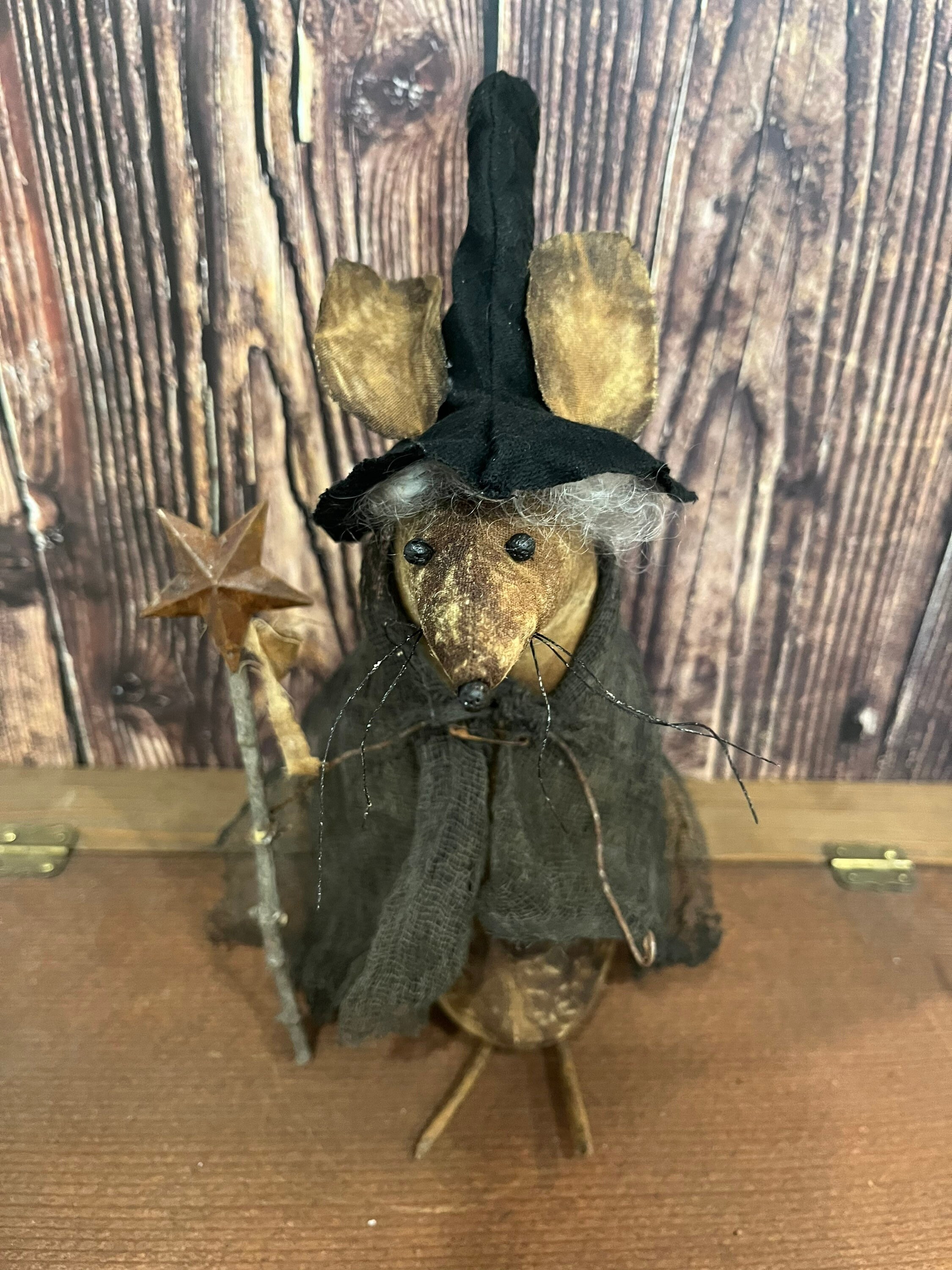 PDF Sewing Pattern - Tilda the Mouse - Primitive Halloween Witch - Mice ...