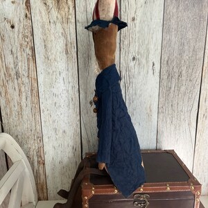Primitive Uncle Sam Doll - 4th of July Decoration - Americana Folk Art ...