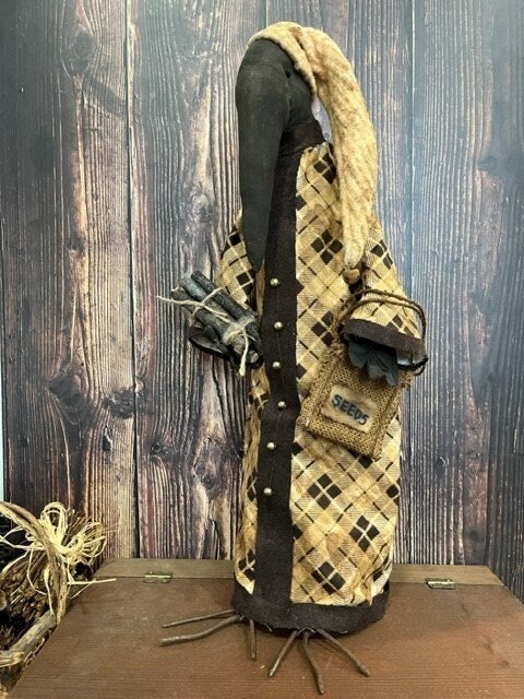 PDF Sewing Pattern: Americana Folk Art Primitive Winter Crow Doll - Etsy