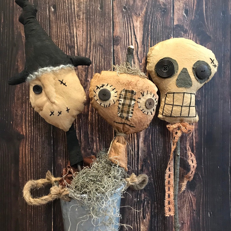 Primitive Halloween Decor - Etsy