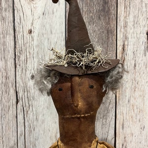 PDF Sewing Pattern - Primitive Witch Doll - Halloween Decoration ...
