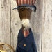 PDF Sewing Pattern - Primitive Uncle Sam - 4th of July Decor ...