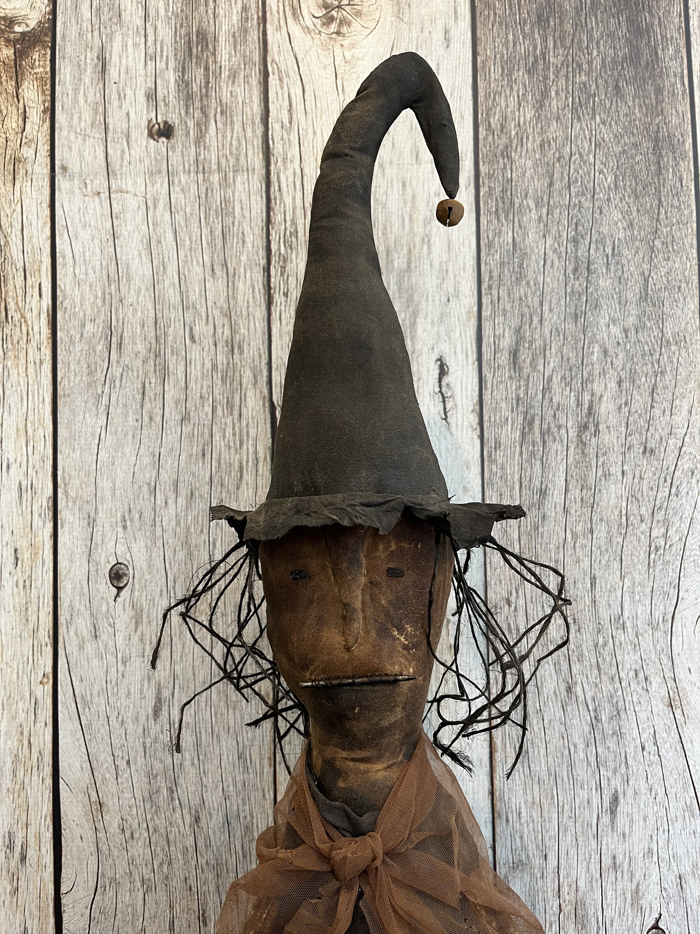 PDF Sewing Pattern - Primitive Witch With Baby Rats - Folk Art Doll ...