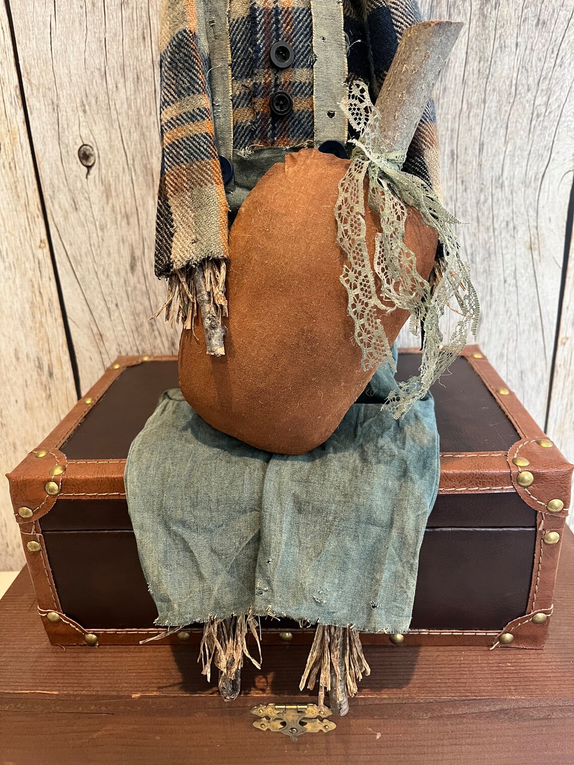 PDF Sewing Pattern - Primitive Scarecrow - Early Americana Fall Decor ...