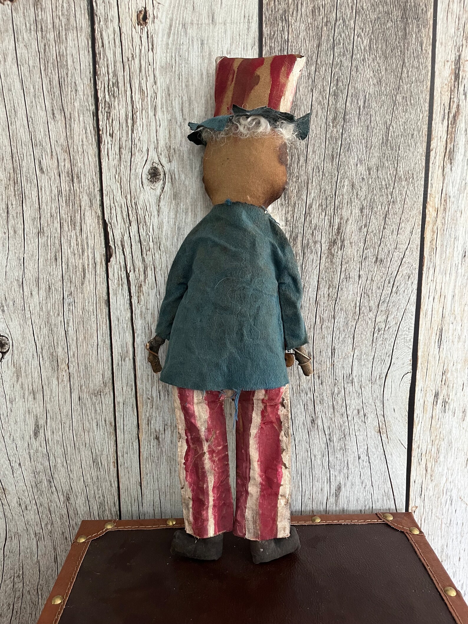 PDF Sewing Pattern - Primitive Uncle Sam - 4th of July Decor ...