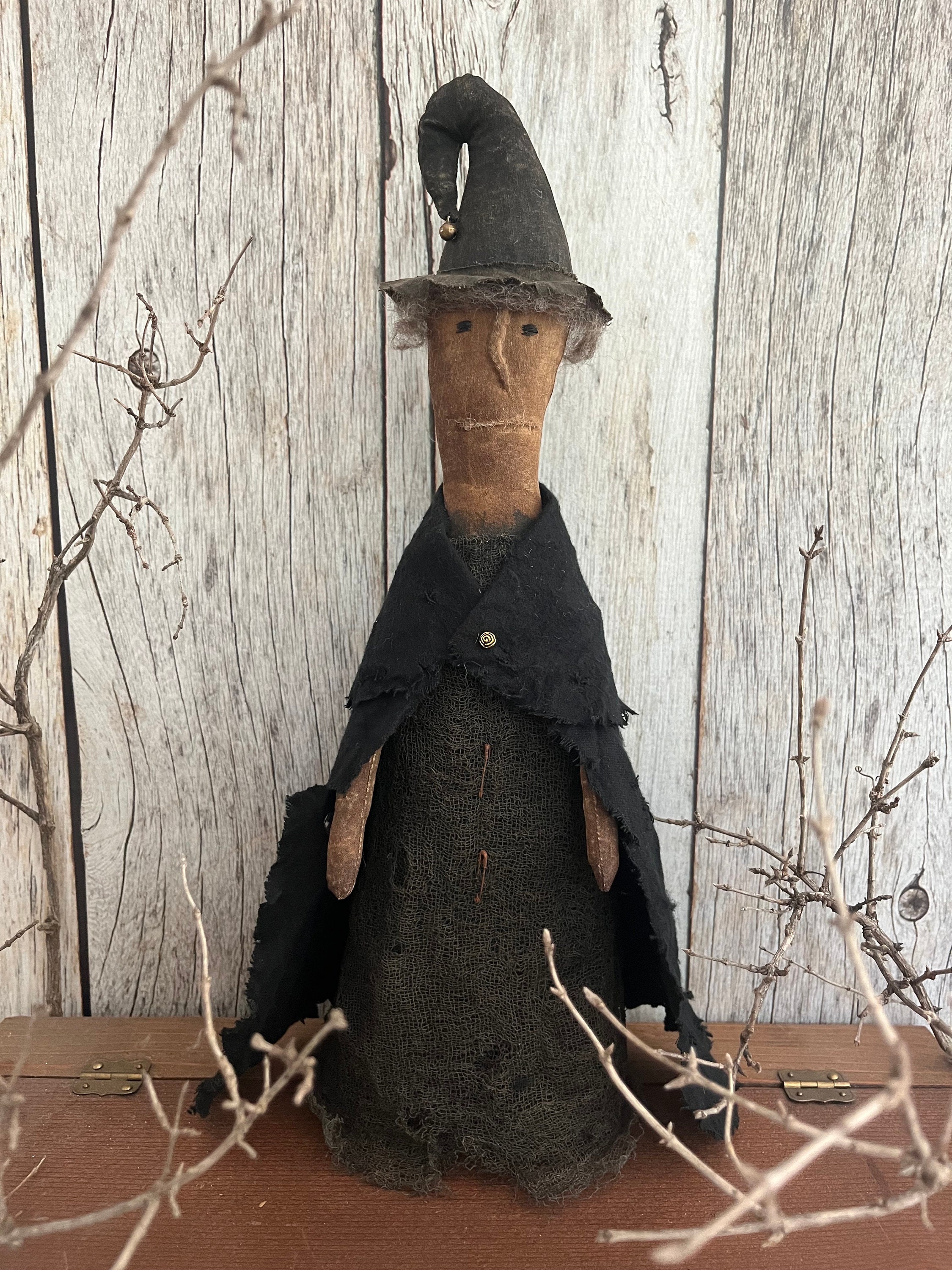 PDF Sewing Pattern - Primitive Witch’s Coven - Prim Halloween Decor ...