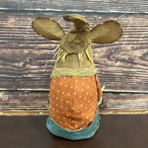 Primitive Scarecrow Mouse - Fall Mantle Decoration - Autumn Decor ...