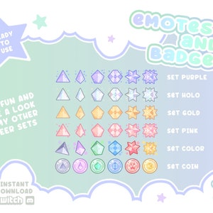 Emotes, Sub Badges, Channel Points for Twitch, Discord and Youtube ...