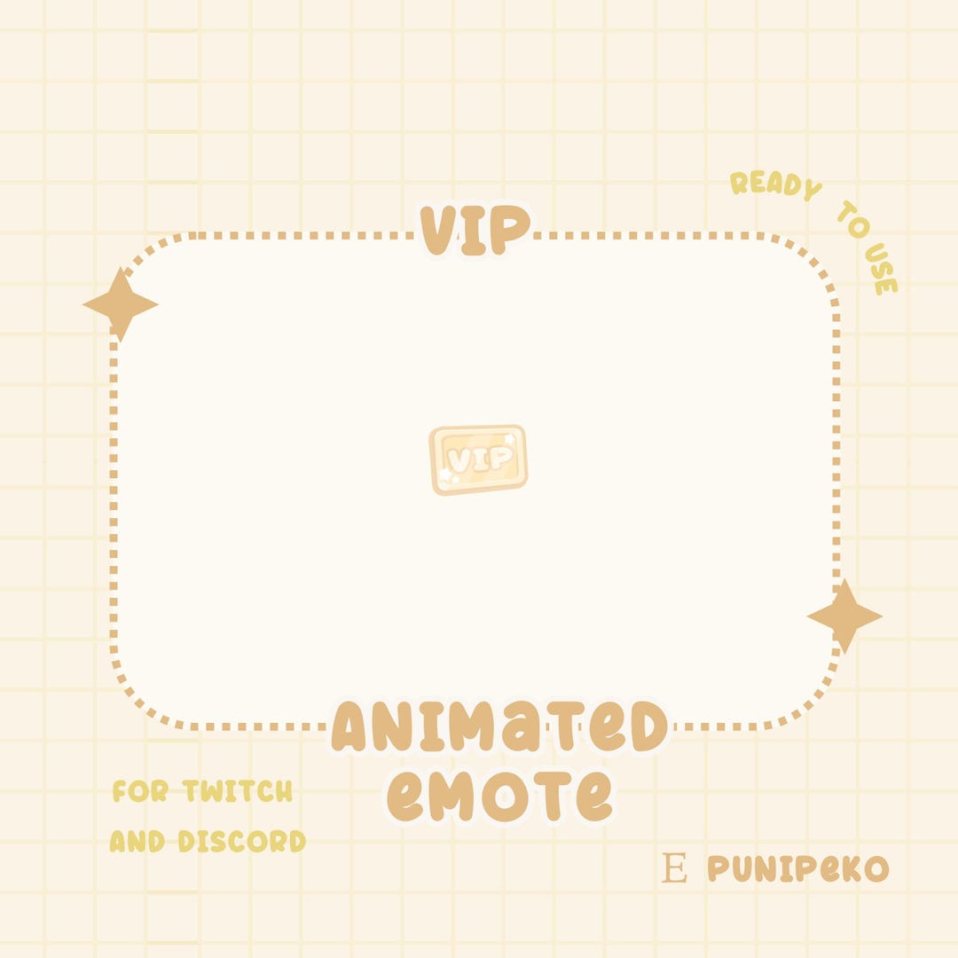 Animated VIP Badge | Sub/bit Badges | Channel Point Twitch | Discord ...