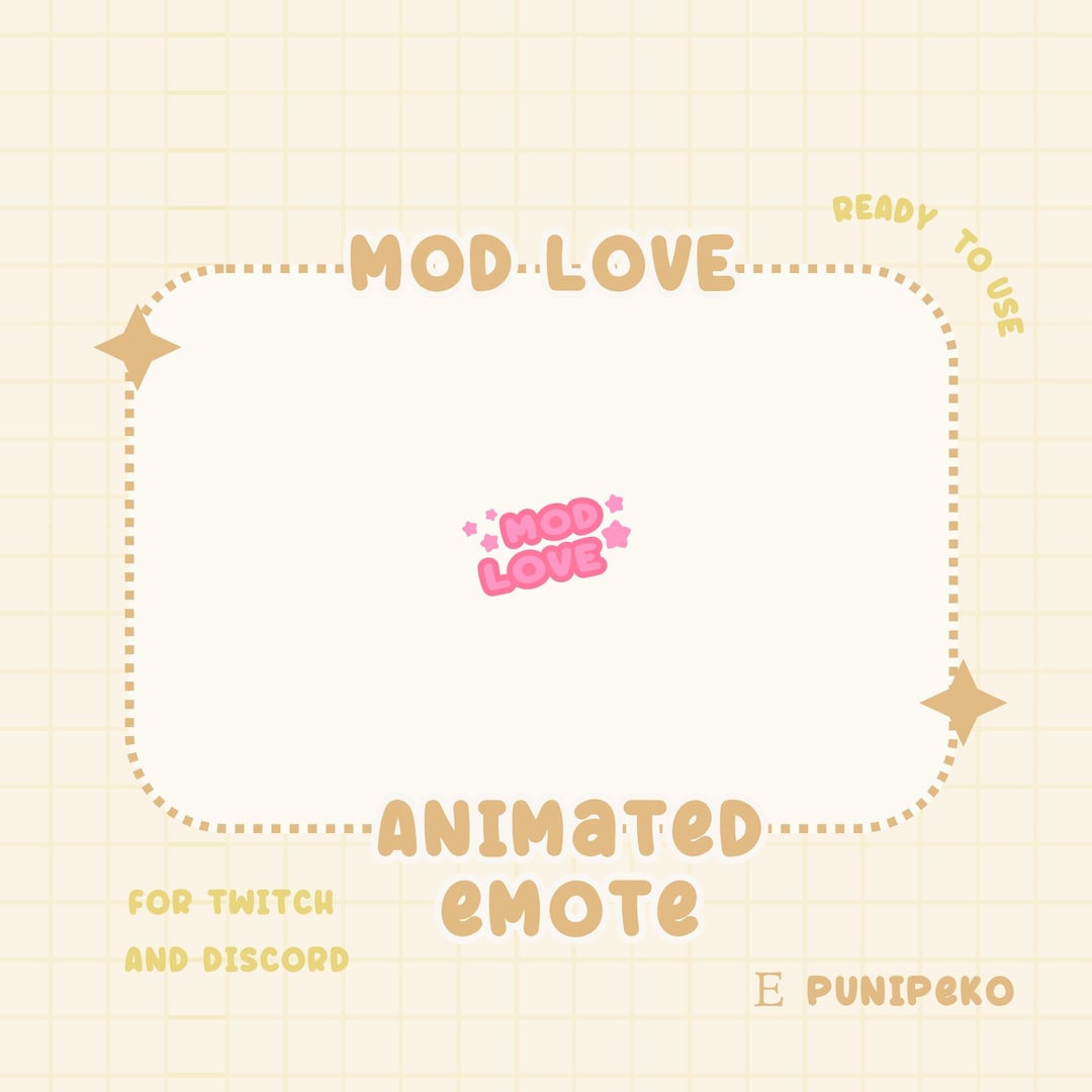 Animated Stream Emote | Sub/bit Badges | Channel Point Twitch | Discord ...
